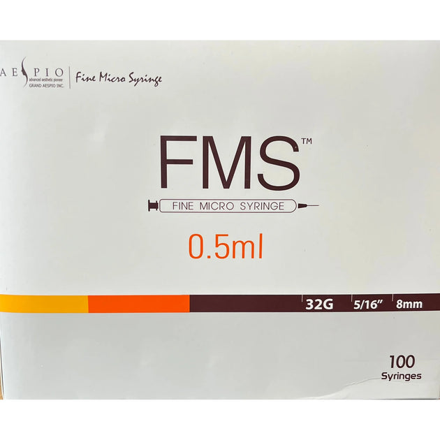FMS™️ Fine Micro Syringe 0.5ml (100 Syringes) – Filler Wholesale UK Ltd