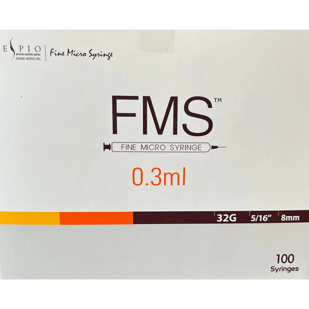 FMS™️ Fine Micro Syringe 0.3ml (100 Syringes) – Filler Wholesale UK Ltd